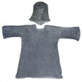 CHAINMAIL ARMOR WITH HOOD - Medieval - CHAIN MAIL COIF - Walmart.com