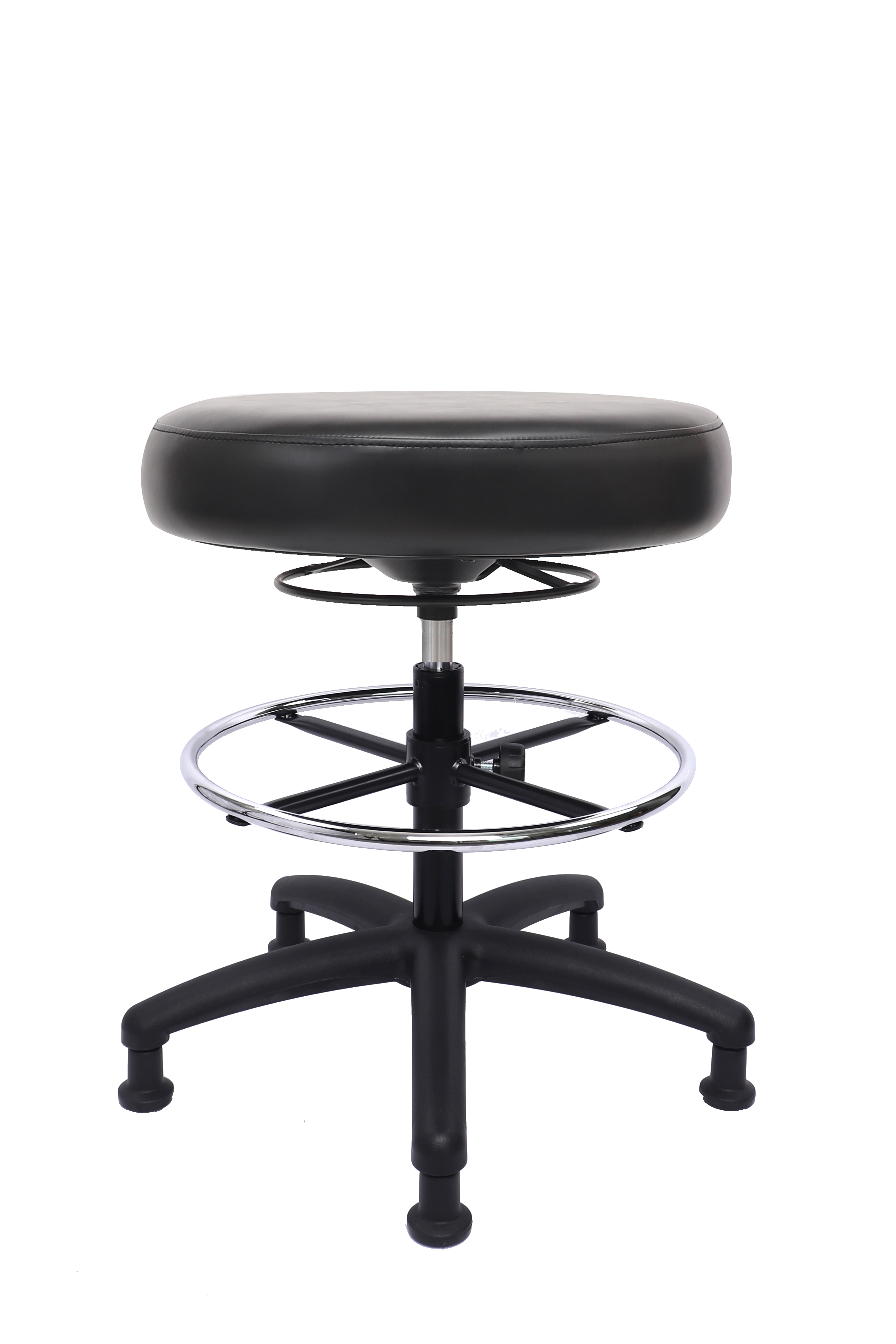 CHAIR MASTER Black-Tall (24"-34") Height-360 degree lever adjustable ...