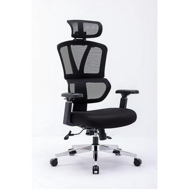 CHAIR MASTER Ergonomic High Back Mesh Office Chair, 3D Armrest ...