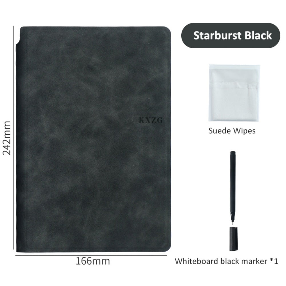 CHALKART A5 Size Whiteboard Notebook, Portable Erasable Meeting ...