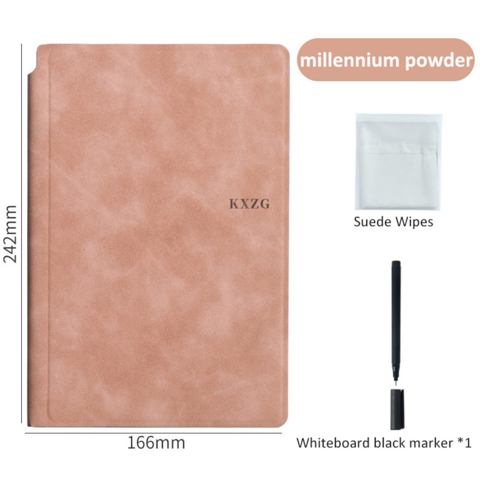 CHALKART A5 Size Whiteboard Notebook, Portable Erasable Meeting ...