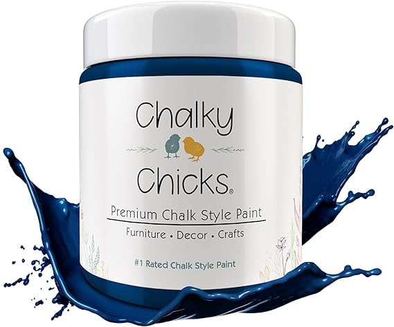 Chalky Chicks 16 Fl Oz Matte Daisy Yellow (Light Yellow) Chalk Paint ...