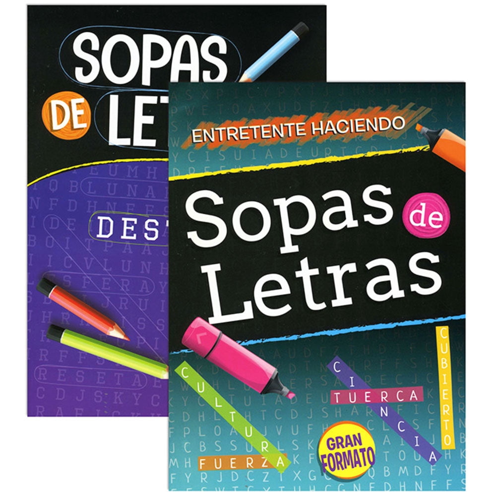 CHALLENGE YOUR MIND WITH ENTRETENTE HACIENDO SOPAS DE LETRAS SPANISH ...