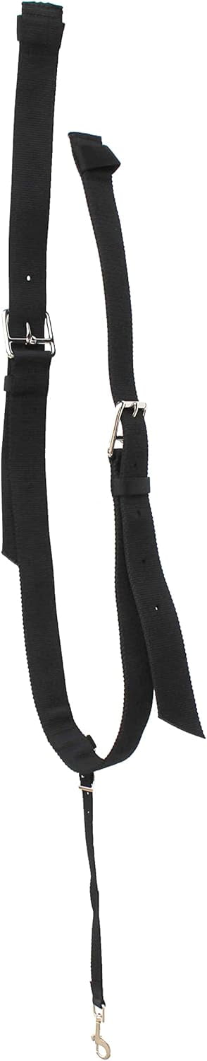 CHALLENGER Horse Horse Western Riding Cinch Girth Black Nylon Web Flank ...