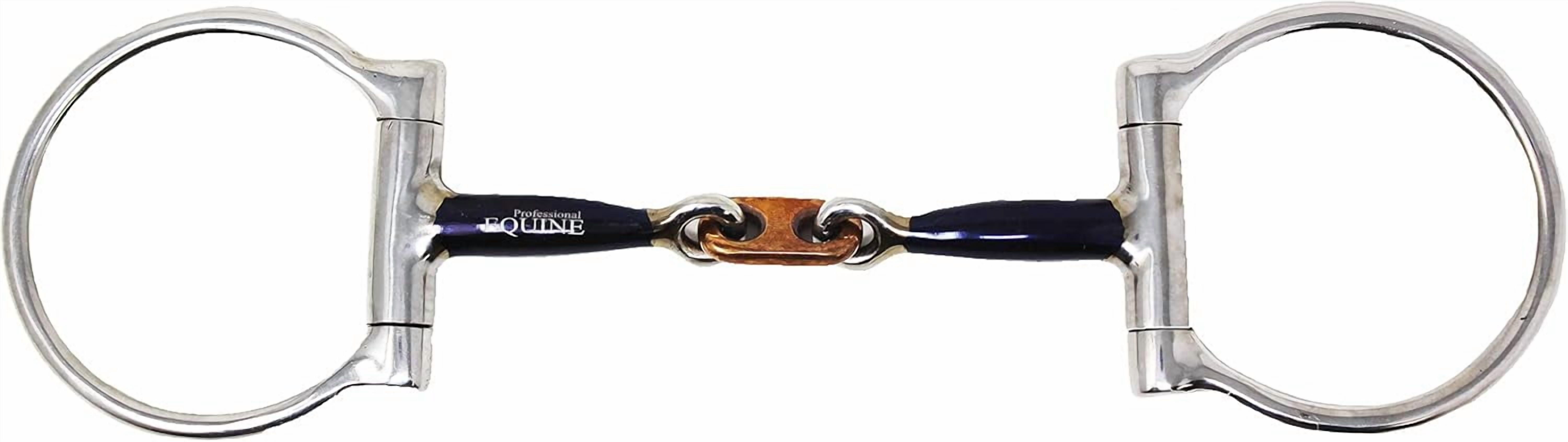 CHALLENGER SS Dee-Ring 5" Sweet Iron Copper French Link Double-Jointed ...