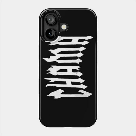 CHAMA Abstract Text Graphic Phone Case for Apple iPhone 11-17 Series ...