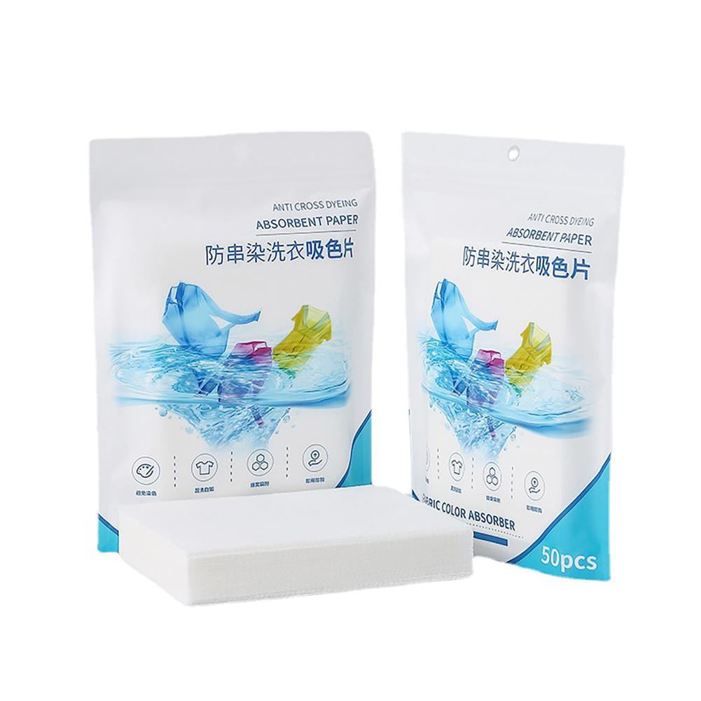 CHAMAIR Color Dye Catchers for Laundry 52 Count, Super Absorption Color ...