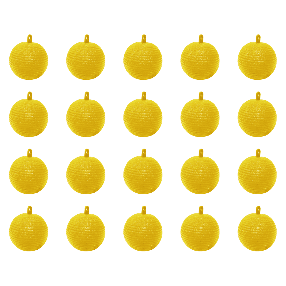CHAMAIR Fruit Fly Traps Ball Sticky Traps Ball, Gnat Traps Flying ...
