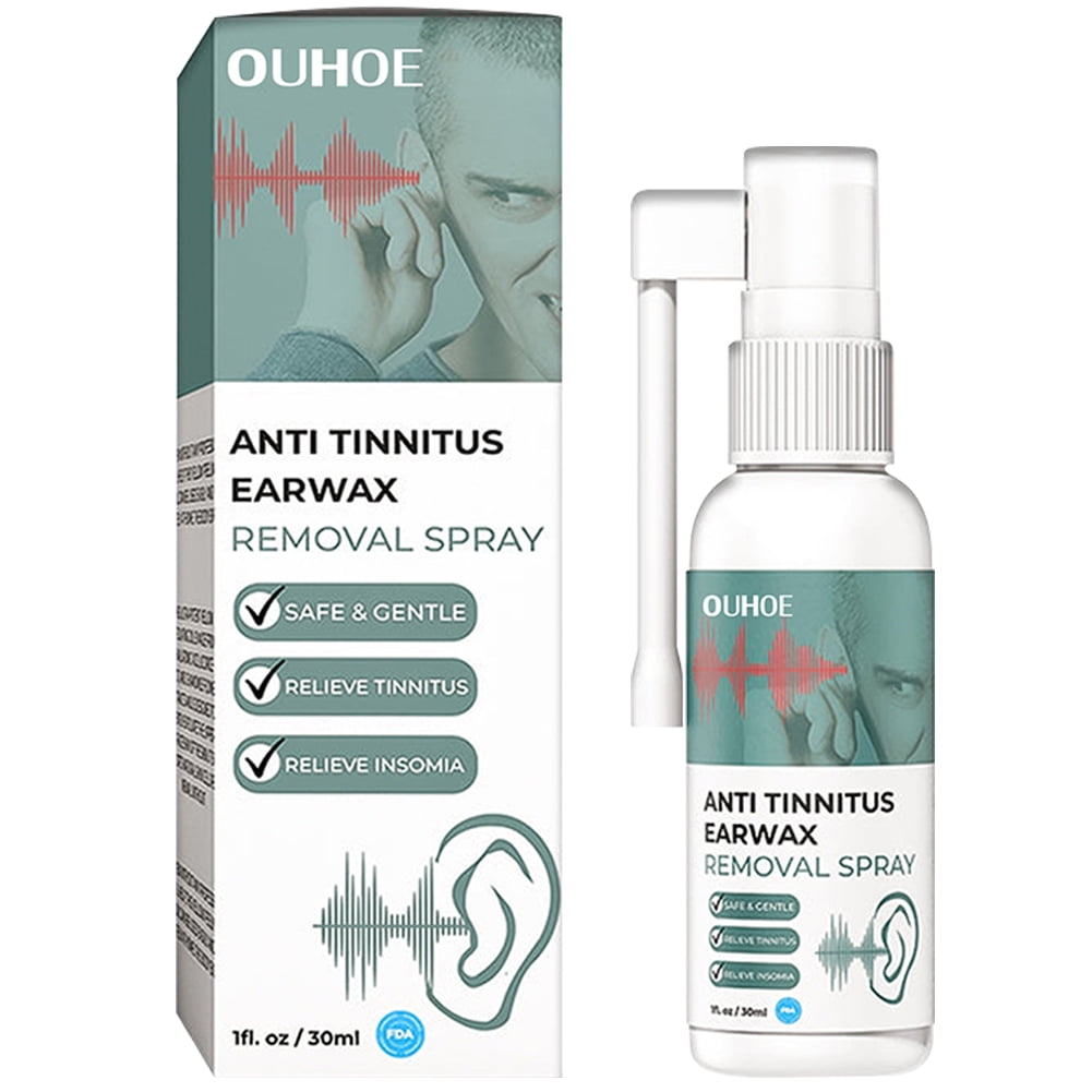 Chamair Tinnitus Relief Spray Relieve Deafness Ear Wax Remover Spray