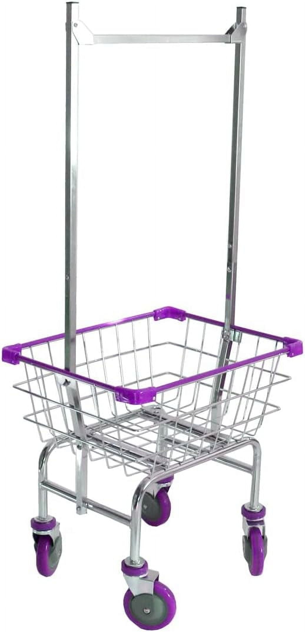 CHAMIN 1.5BU Chrome Coated CART for House and Commercial (Lavender ...