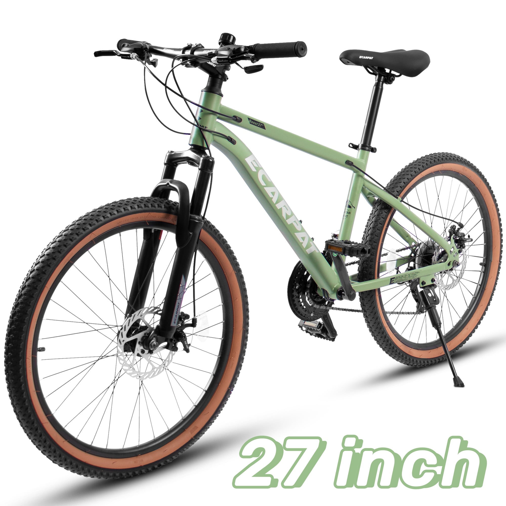 CHAMPIERRE 27 inch Mountain Bike for Men Women, Shimano 21-Speed ...