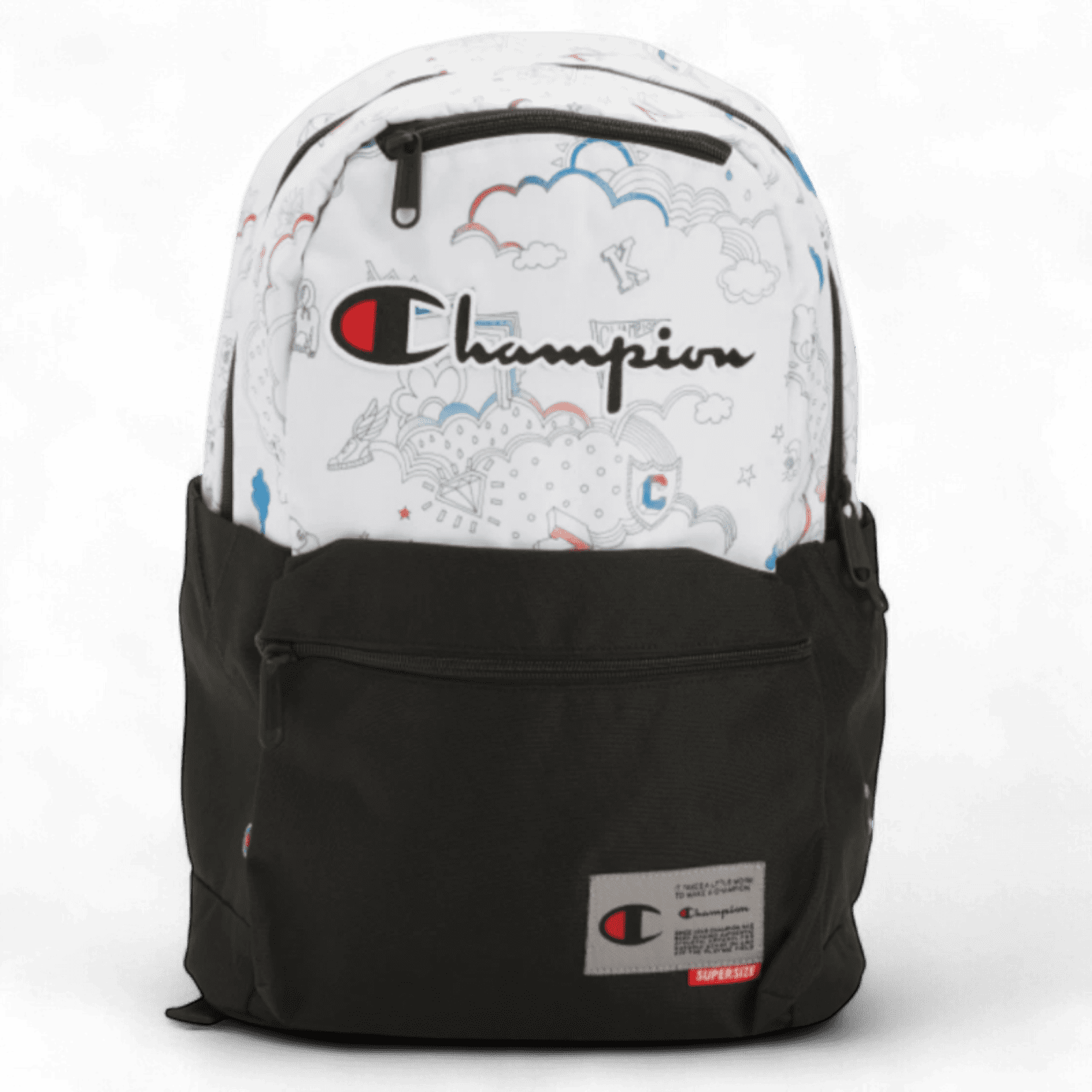 CHAMPION Supercize 4.0 Unisex Backpack 13" W x 18" H Laptop Slot Zip ...