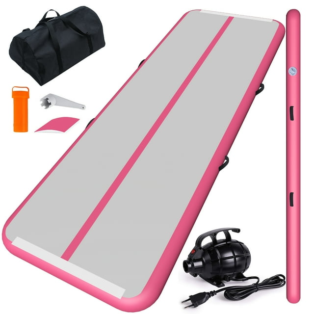CHAMPIONPLUS Air Track Inflatable Tumble Track Gymnastics Tumbling Mat ...