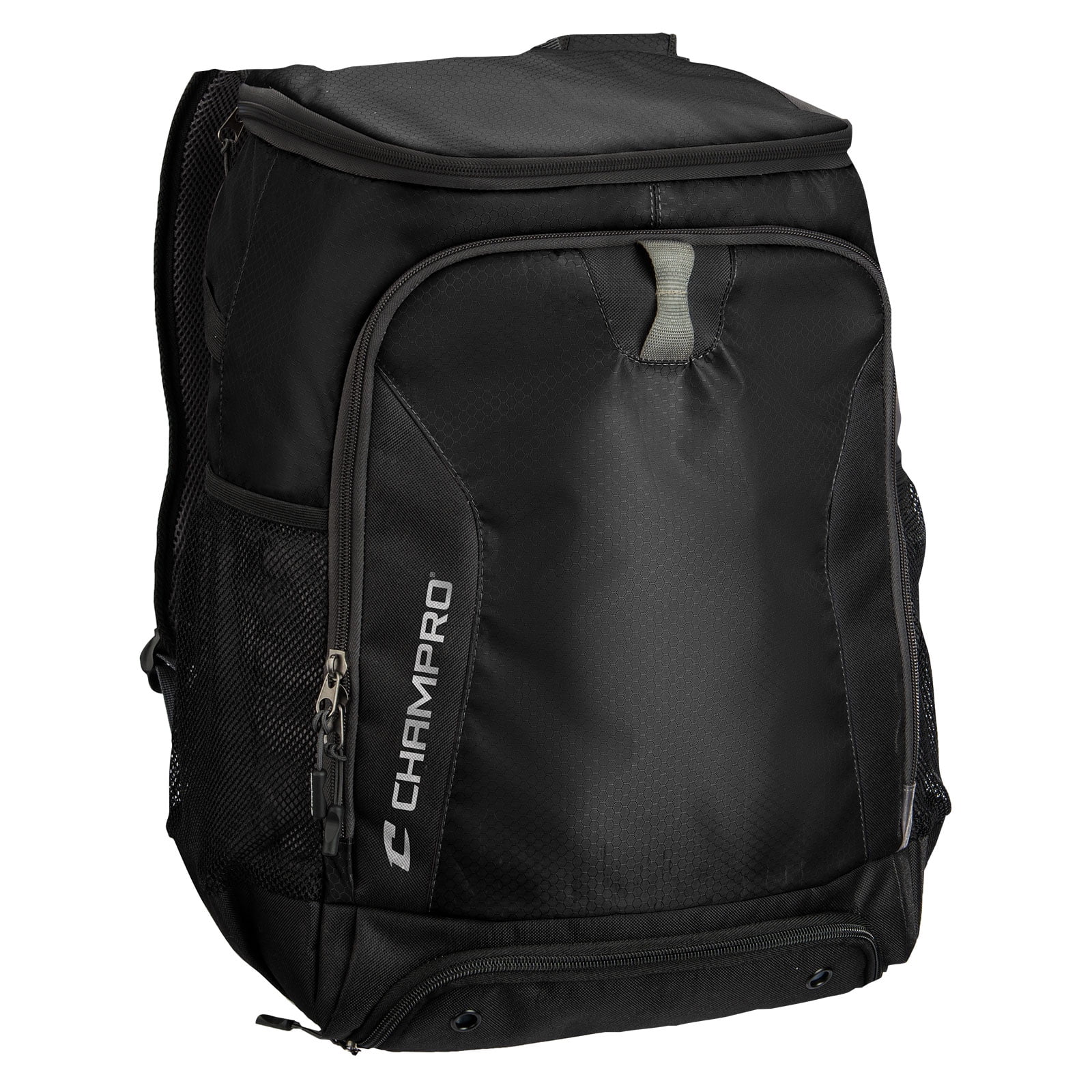 CHAMPRO Fortress 2 Backpack, Black - Walmart.com