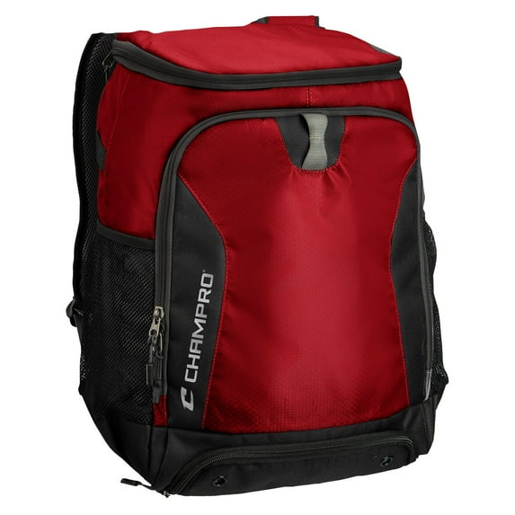 CHAMPRO Fortress 2 Backpack, Scarlet - Walmart.com