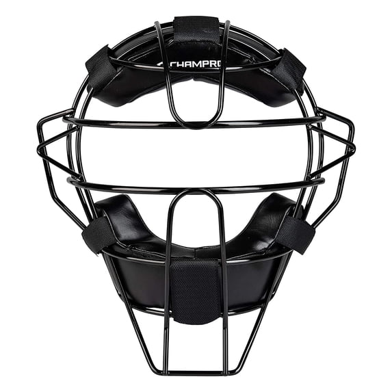 CHAMPRO Heavy-Duty Baseball/Softball Adult Umpire Face Mask with Ergo ...