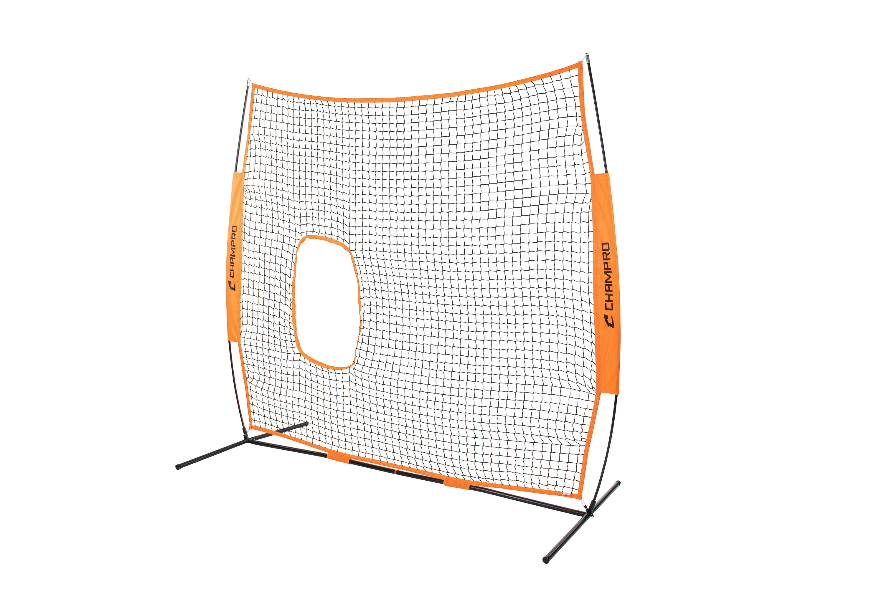 CHAMPRO MVP Fast Pitch Softball Pitcher's Screen, 7' x 7', Portable Net ...