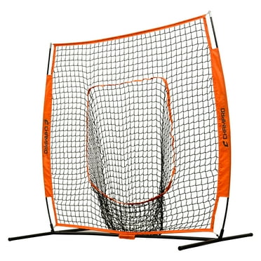 CHAMPRO Baseball/Softball Pitcher's Safety L-Screen On-Field Practice ...
