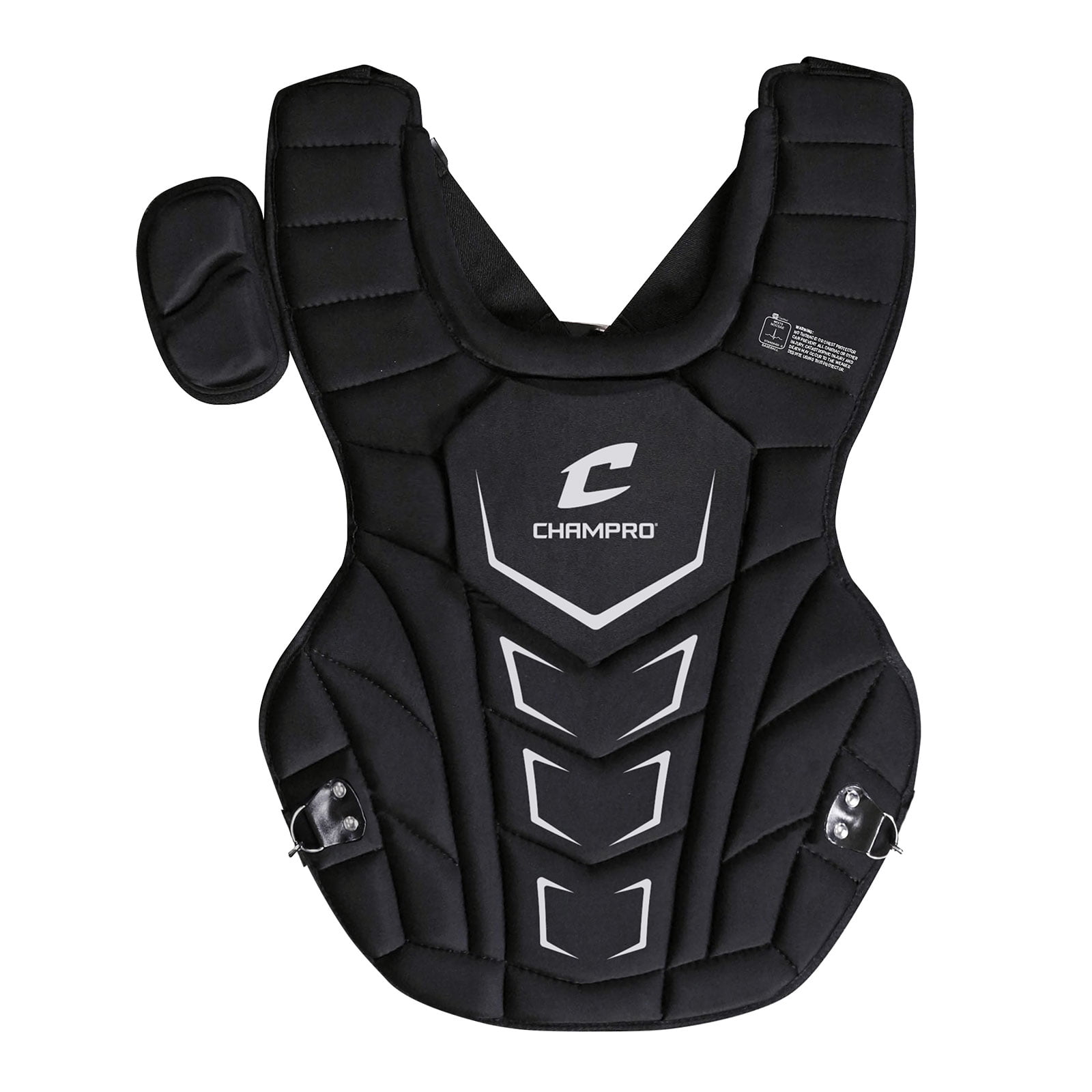 CHAMPRO Optimus MVP Plus Chest Protector, 12", Black - Walmart.com