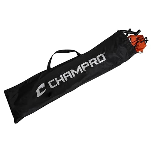 CHAMPRO Portable Ball Caddy - Removable Drawstring Baseball/Softball ...
