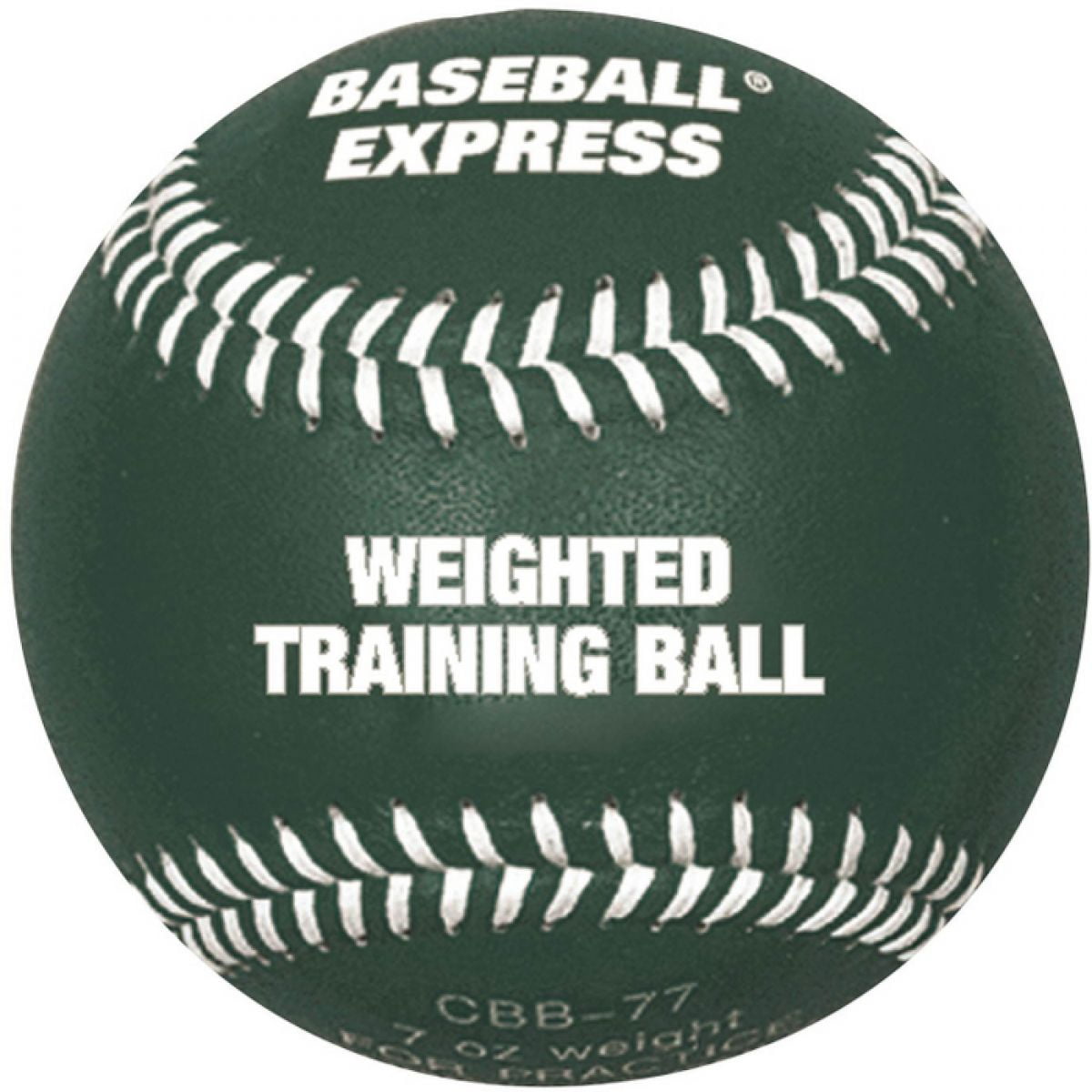 CHAMPRO SPORTS Training Baseball, Weighted 9oz Green Leather Ball ...