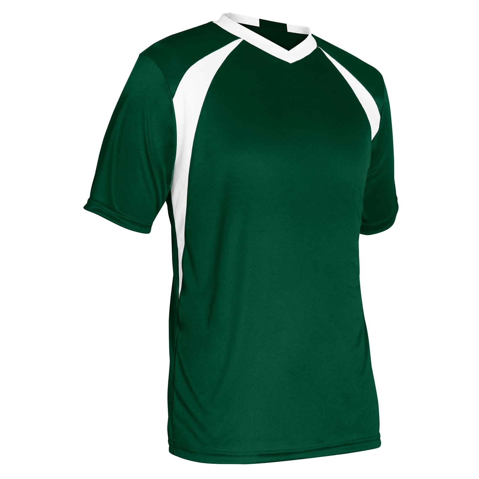 CHAMPRO Sweeper Lightweight Soccer Jersey, Youth Medium, Forest Green ...