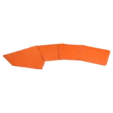 Franklin Sports Orange Throw Down Rubber Baseball & Softball Base Set ...