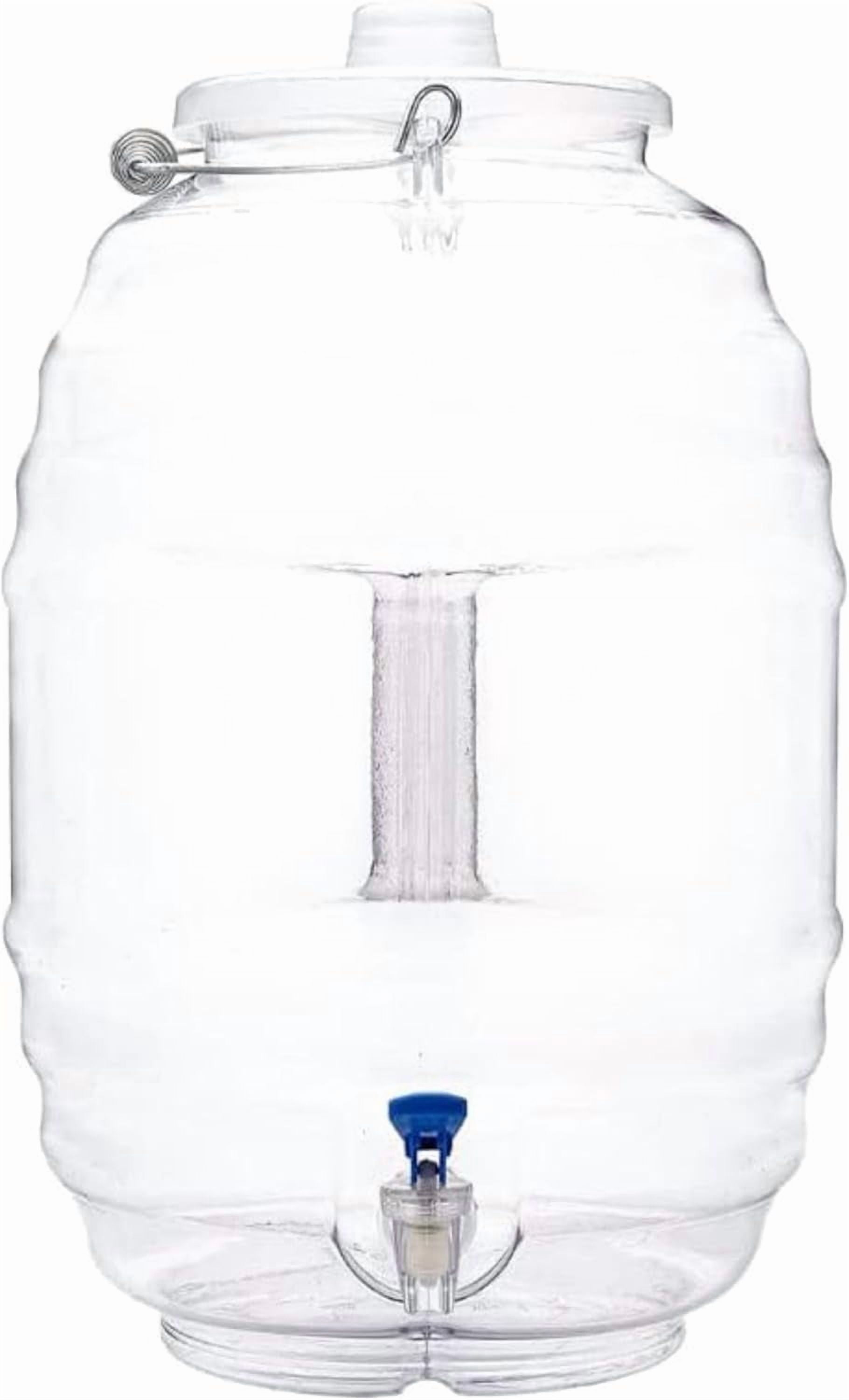 CHAMPS 5 Gallon Vitrolero Water Dispenser - BPA-Free Plastic Beverage ...