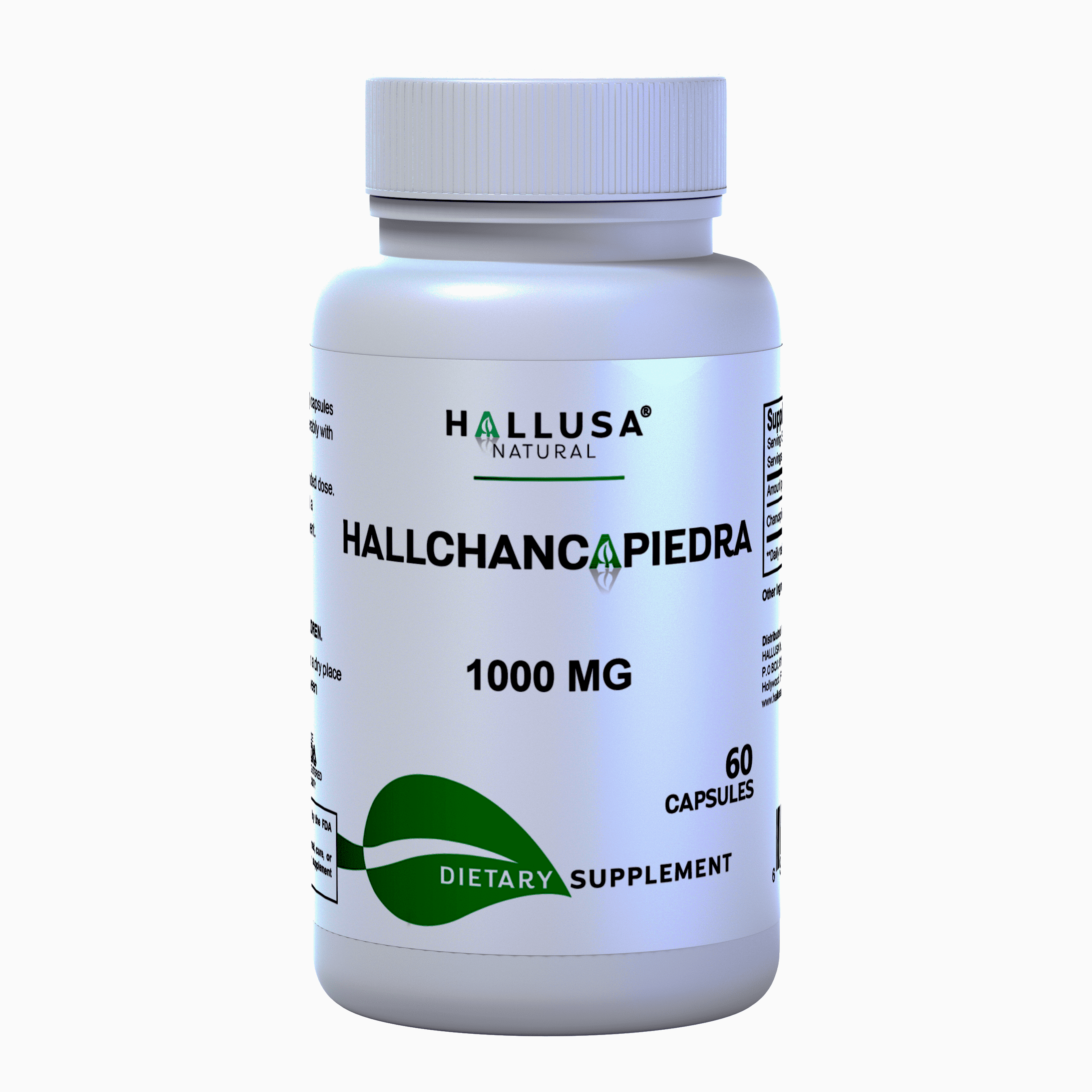 Hallusa Natural Hall Chanca Piedra Stone Breaker 1000 mg Kidney Cleanse ...