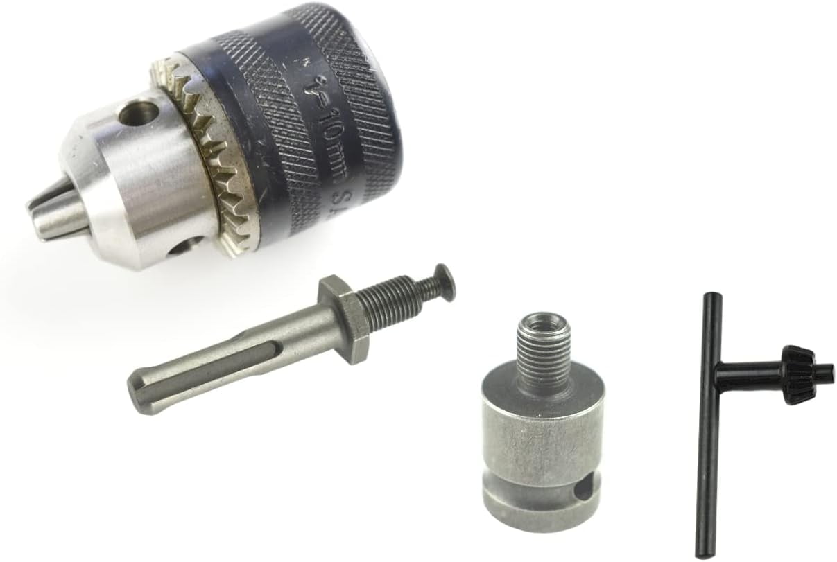 CHANCS 3/8-24UNF 1.5mm-10mm Drill Chuck Adapter Chuck Conversion Drill ...