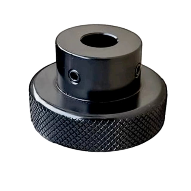 CHANCS Aluminium Alloy Handwheel 50mm(2") OD 8mm Bore Black Knurling ...