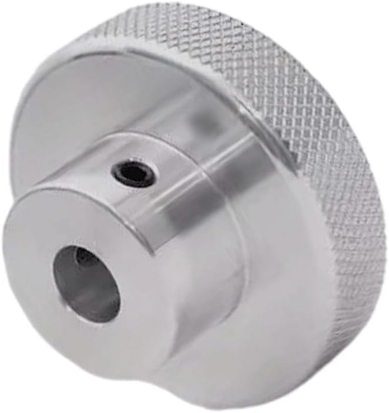 CHANCS Aluminium Alloy Handwheel 80mm OD 19mm Bore Knurling Handwheel ...