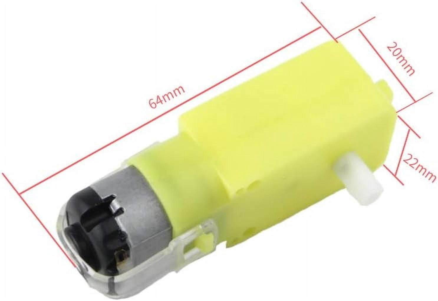 CHANCS DC Motor 1:48 Magnetic Anti-Interference Chassis Motor Single ...