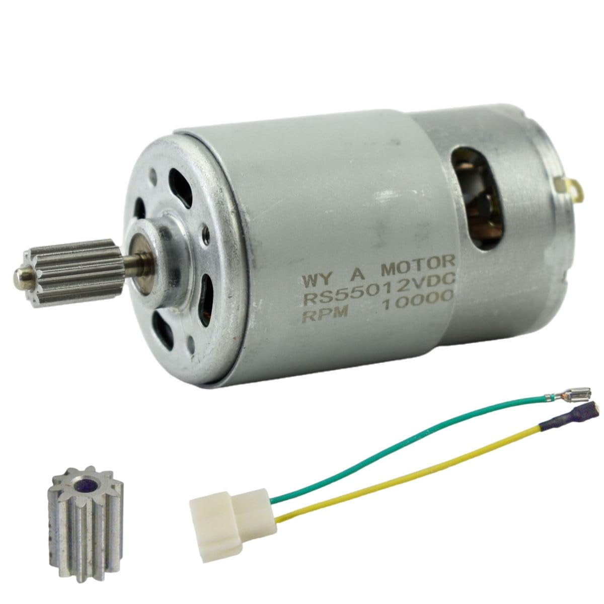 CHANCS Drive Engine Accessory 550 12V DC 10000RPM Replacement Parts for ...