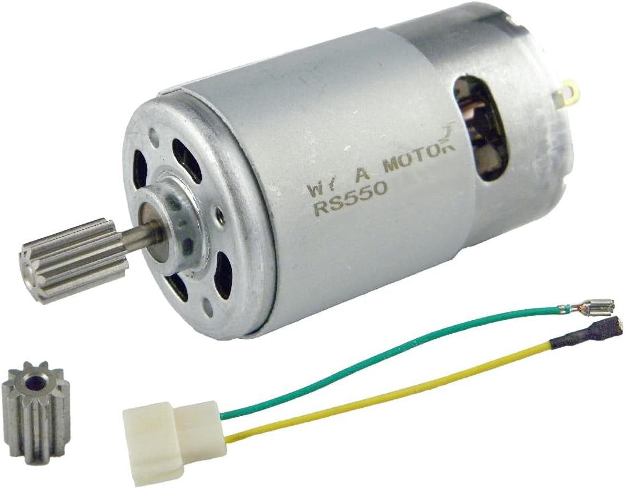 CHANCS Electric Motor High Speed 550 DC 6V 10000RPM Motor Accessories ...
