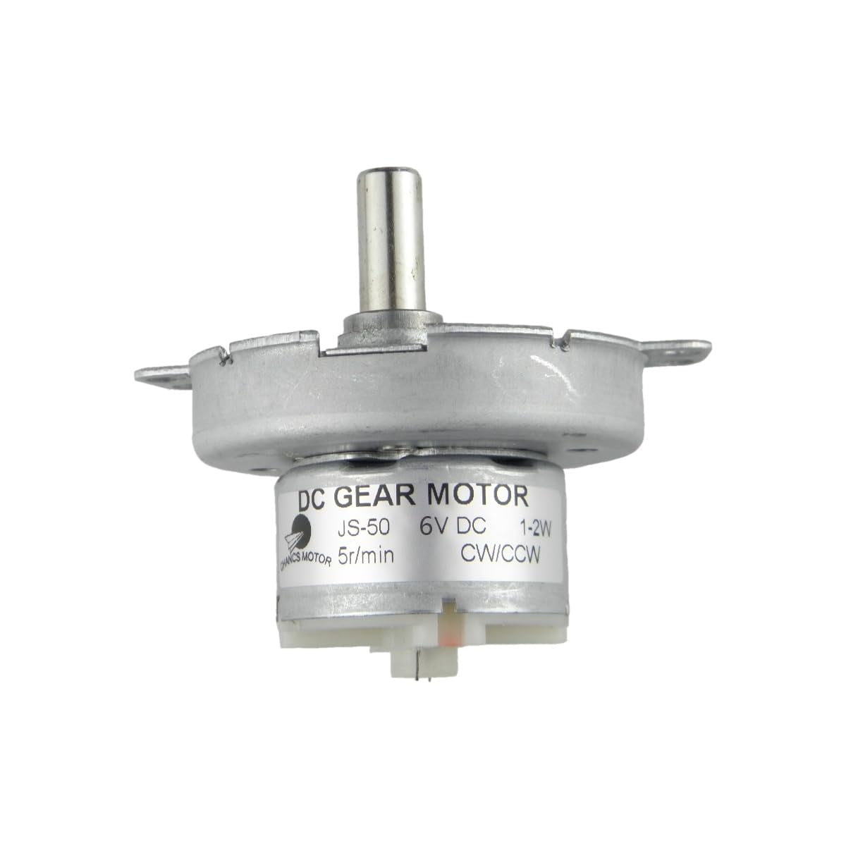 CHANCS Gear Electric Motor 6V 5RPM D-Shaft POM Plastic Gear Gearbox ...