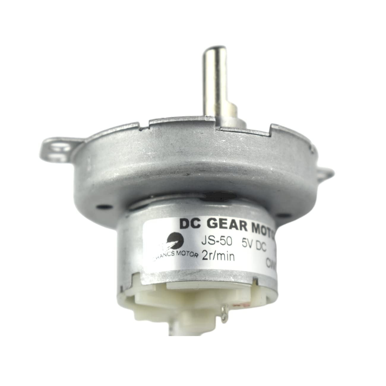 CHANCS JS-50 DC Gear Motor 5V DC 2RPM D-Shaft Synchronous Motor Car ...