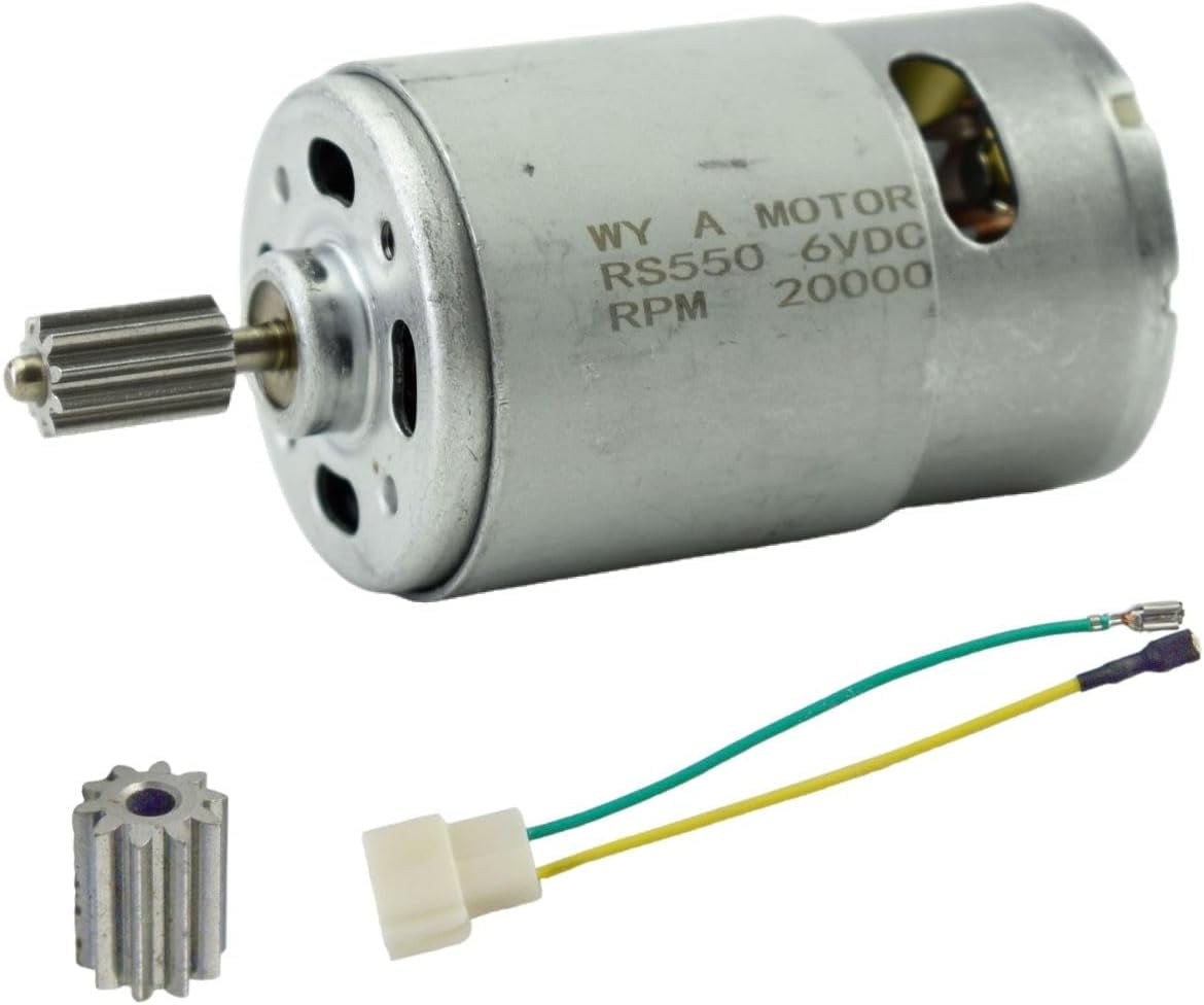 CHANCS Magnetic Gear Motor 550 6V DC 20000RPM Electrical Tools for DIY ...