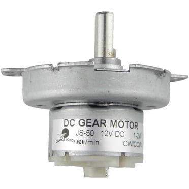 Uxcell Micro Speed Reduction Gear Motor, DC 3V 700RPM with Full Metal ...