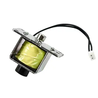 CHANCS Mini Push Pull Type Solenoid DC 12V Electromagnet Stroke 5mm for ...
