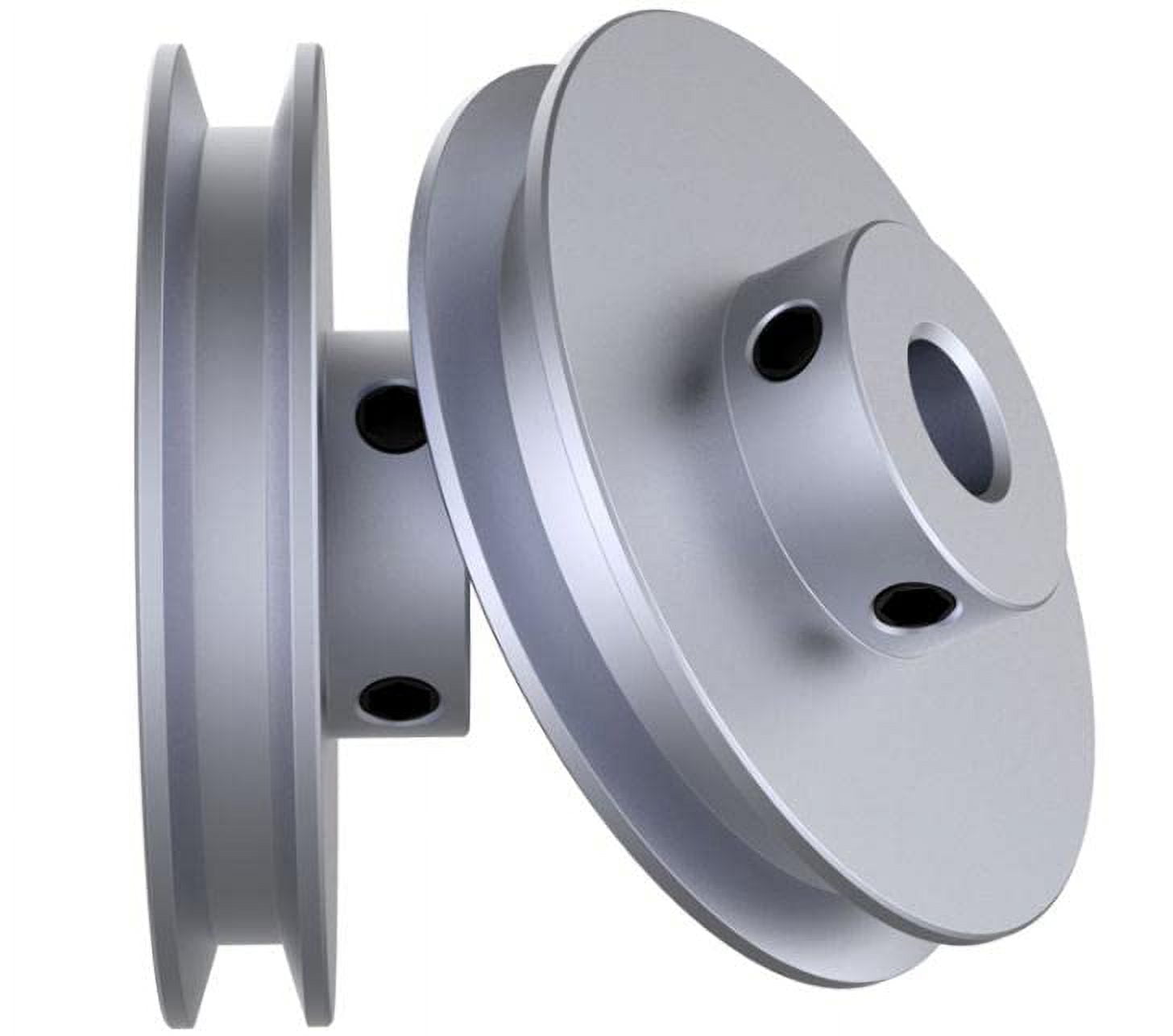 CHANCS Outer Diameter 80mm Single Groove Pulley 18mm Fixed Bore Pulley ...