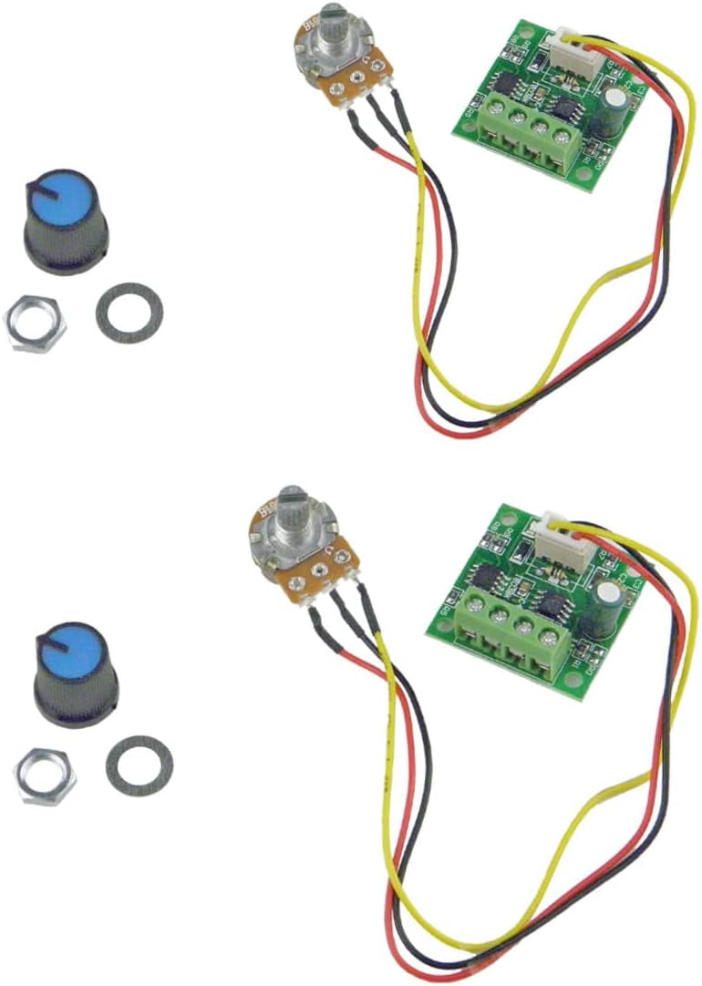 CHANCS PWM Speed Controller DC 1.8V-15V 2A Motor Control Module Control ...