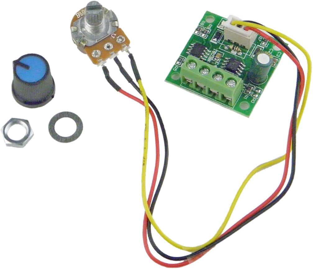 CHANCS PWM Speed Controller DC 1.8V-15V 2A Motor Control Module Control ...