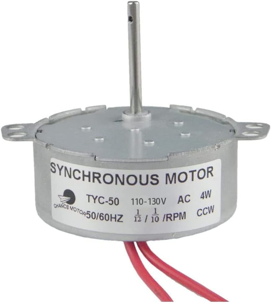 CHANCS TYC-50 Electric Synchronous Motor AC 110V 0.083-0.1RPM CCW for ...