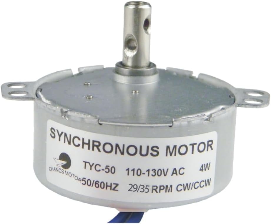 CHANCS TYC-50 Synchronous Motor 110V AC 29/35RPM CW/CCW Gear Motor 4W ...