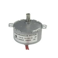 TYC-50 Small Synchronous Motor 100-127V AC 15-18RPM Shaft CW 4W 1.5kgf ...