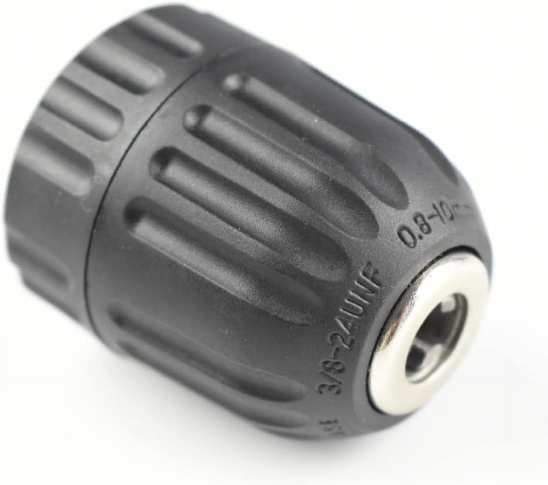 CHANCS Thread 0.8mm-10mm 3/8-24UNF Drill Chuck Great Clamping Force ...