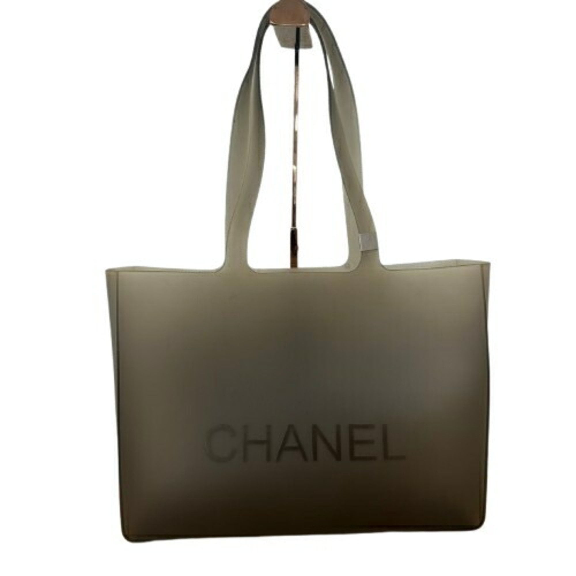 Pre-Owned CHANEL Rubber Tote Grey (Good) - Walmart.com