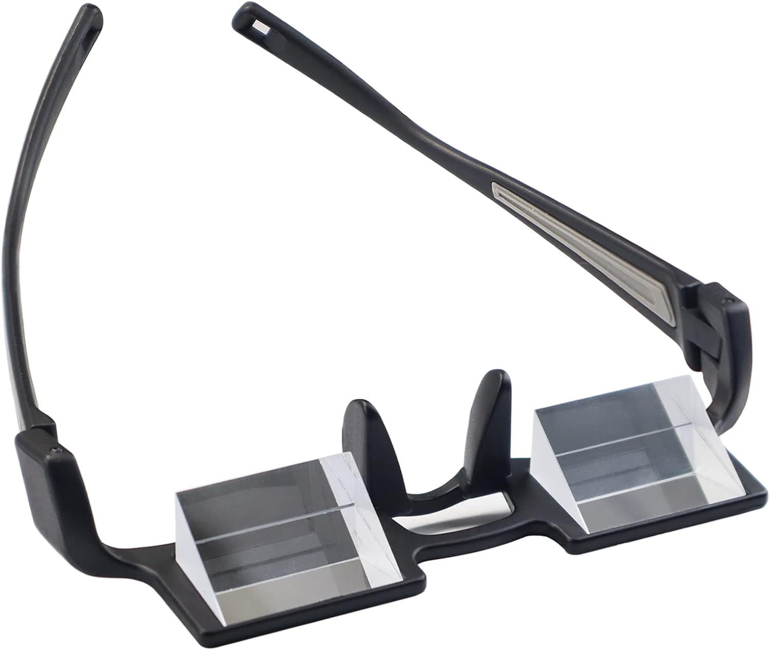 CHANGAR Prism Glasses Light-weight Lazy Glasses Horizontal Reading Spectacles 90 ° Vision Neck ...