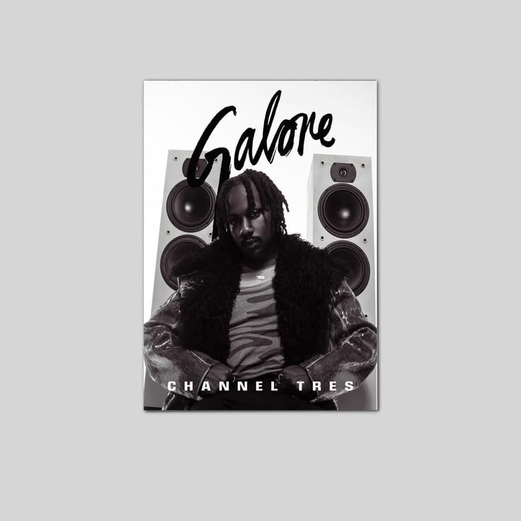 CHANNEL TRES GALORE Poster Size 24''x36'' Goldengate - Walmart.com
